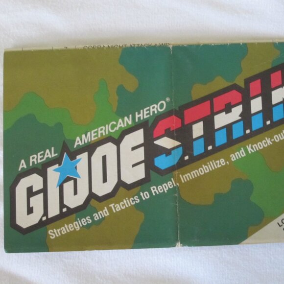 Hasbro | Toys | Vintage 987 Gi Joe Action Figure Insert Strike Order ...